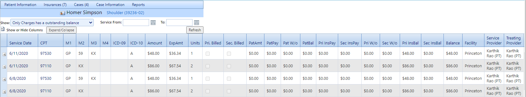 View Charges Practice Pro Knowledge Base view-charges-practice-pro-knowledge-base